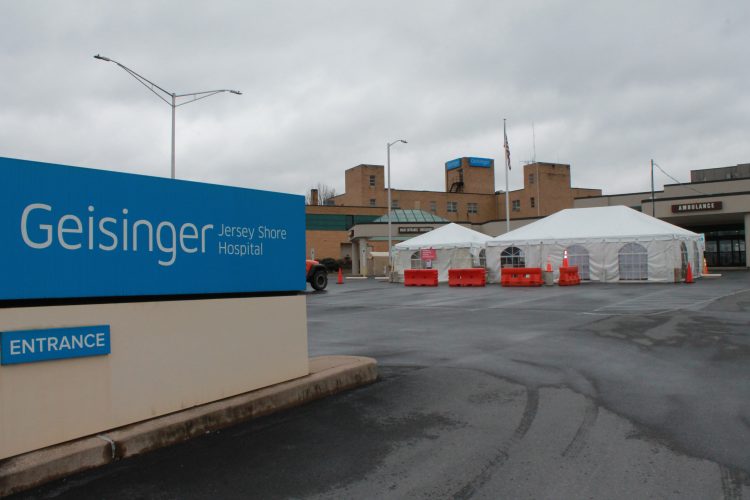 Geisinger JS screens patients before entering emergency department ...